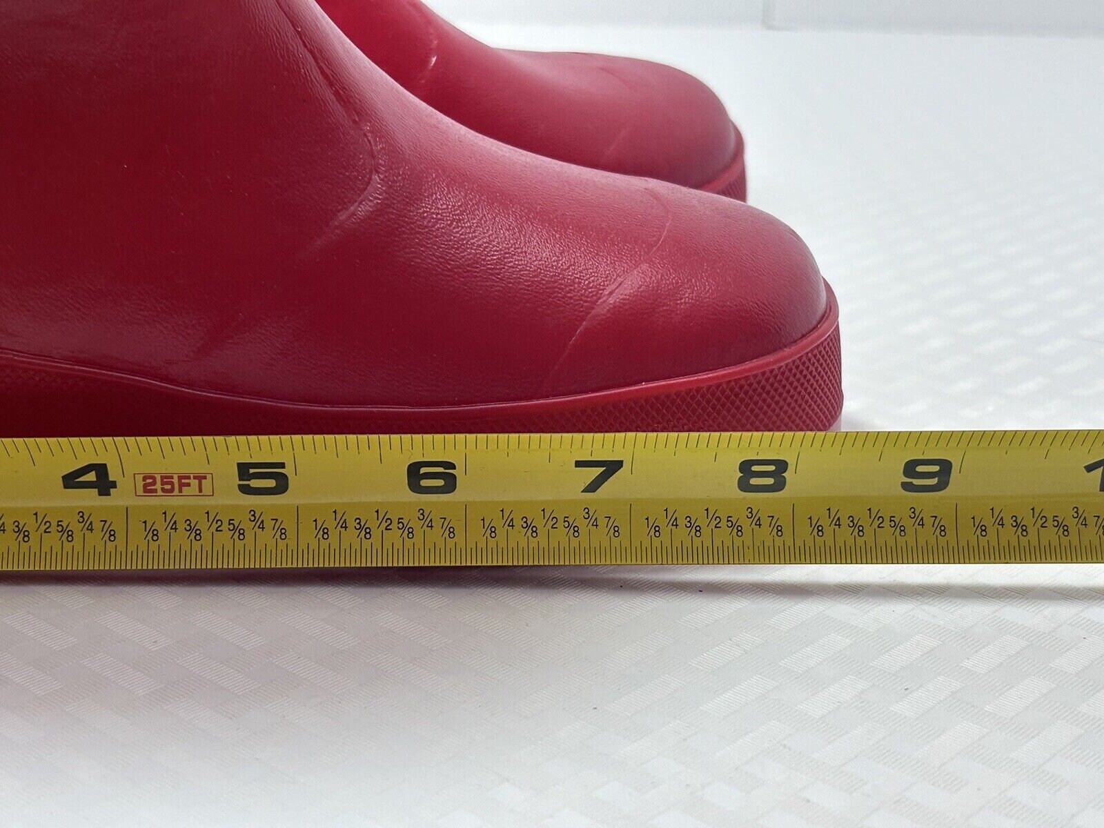 Childs Rubber Galoshes Rain Boots Red Vintage USA Made Size 13 - Etsy