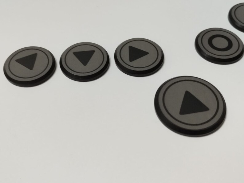 Kailh Choc V1 Low Profile Switch Cover Buttons for Flatbox Controller ...