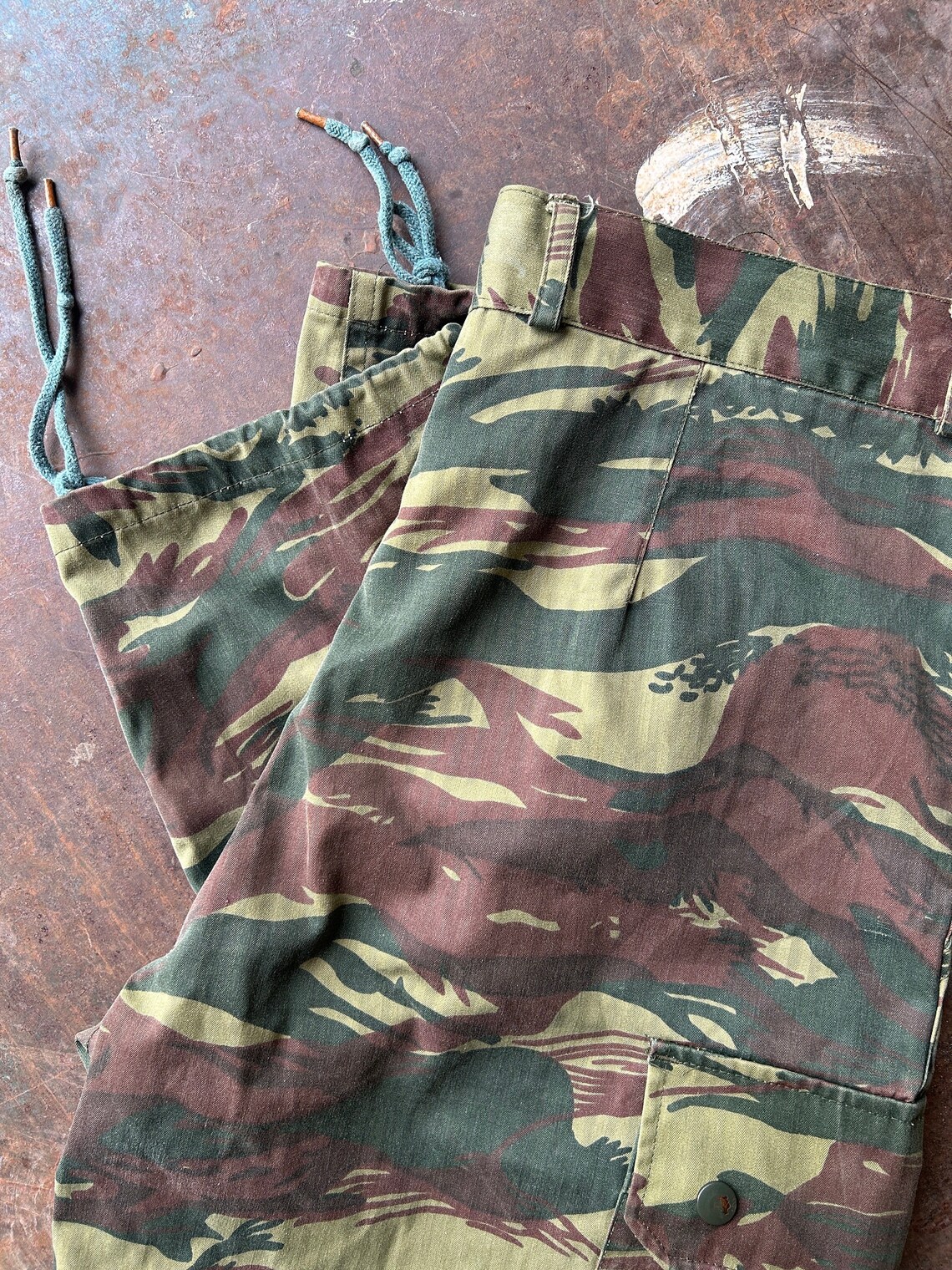 1980s Lizard Camo Cargo Pants, 32 - Etsy