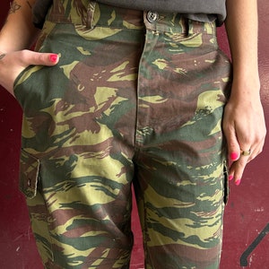 1980s Lizard Camo Cargo Pants, 32 - Etsy
