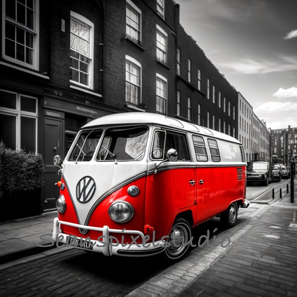 Vw Microbus Camper - Etsy