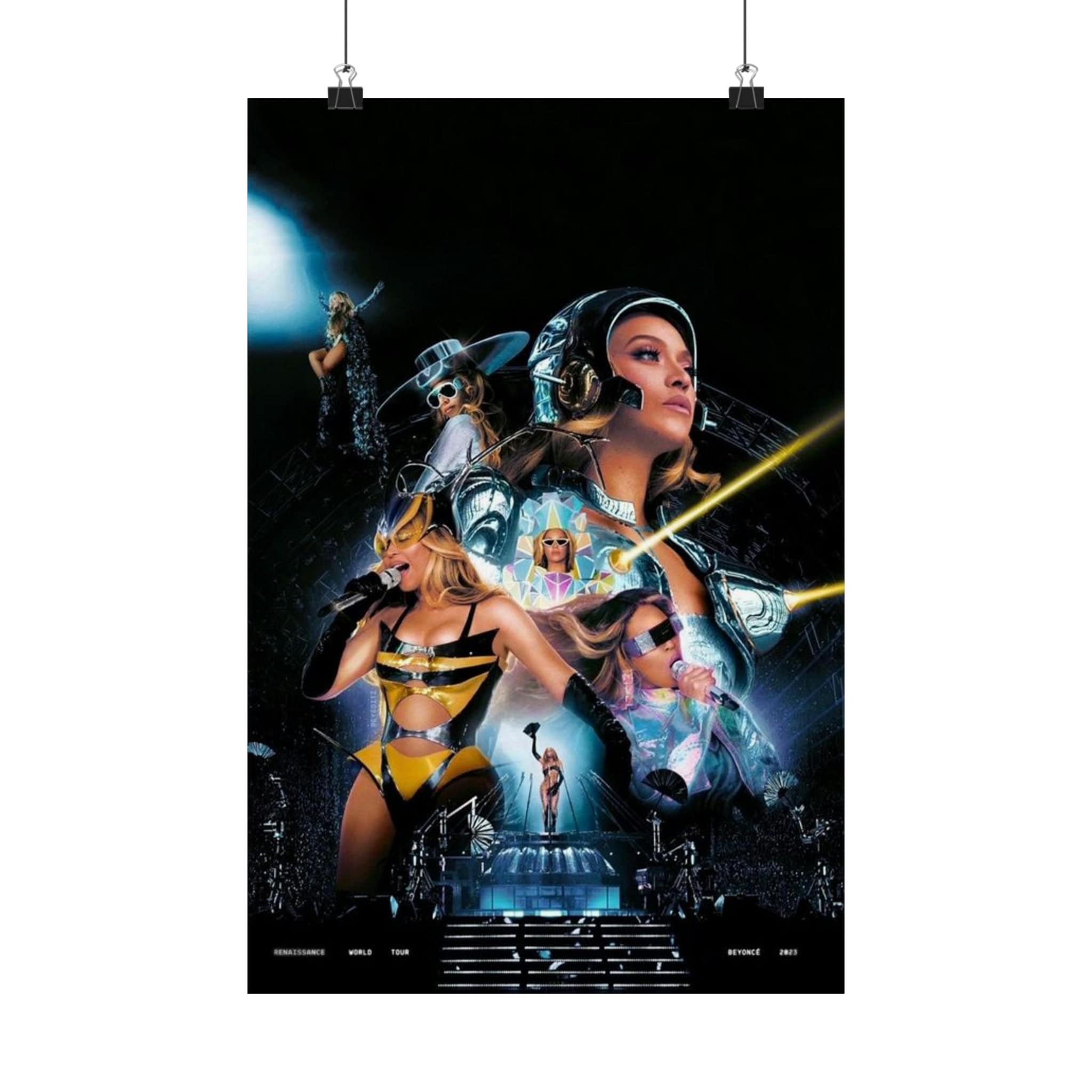 Beyonce Poster, Beyonce Renaissance World Tour Poster, Beyonce Music ...