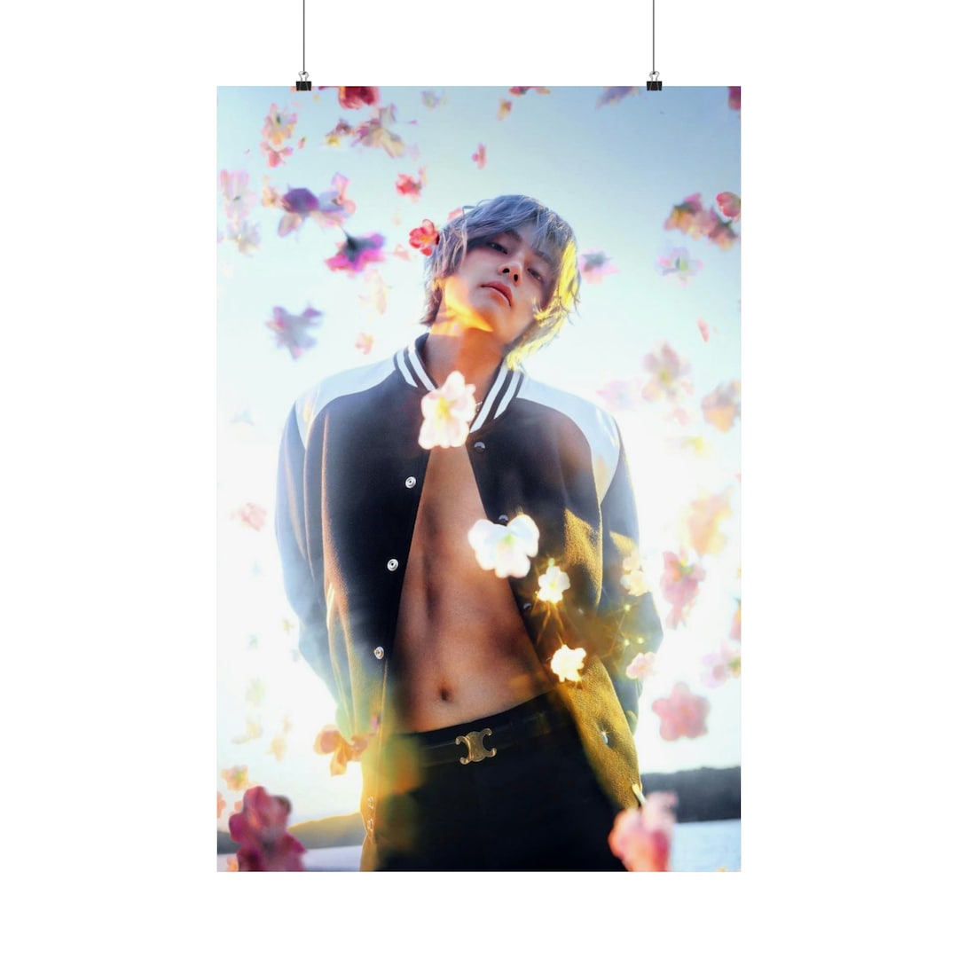 BTS V Posters, Kim Taehyung Posters, Kpop Gift, Aesthetic Bts Room ...