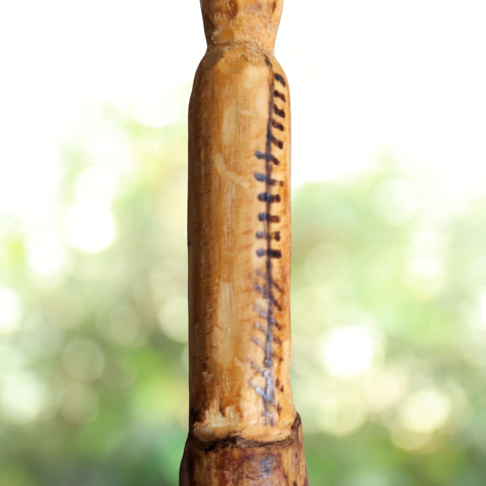Handcrafted Japanese Ash Long Ritual Wand | Druids Wand | Celtic Design ...