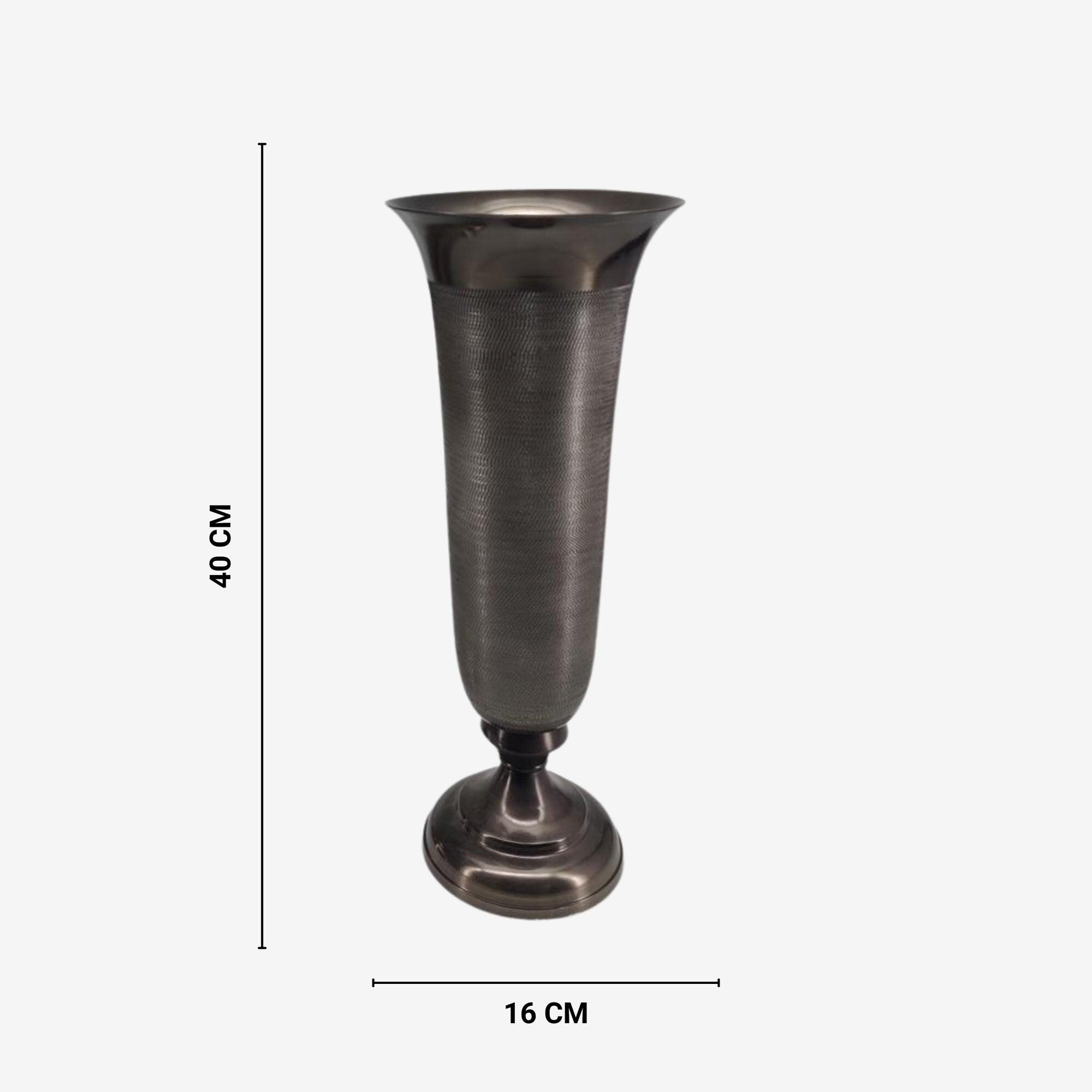 Shataj Decorative Aluminum Floor Vase - Travel Style - Etsy