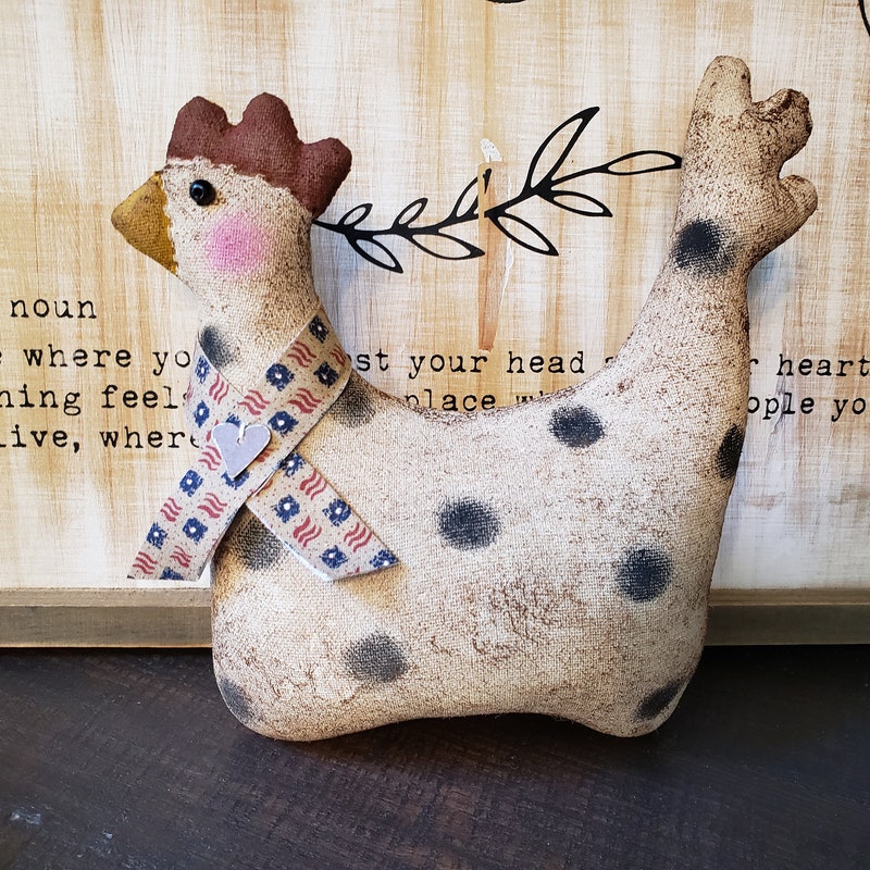 Primitive Chickens - Etsy