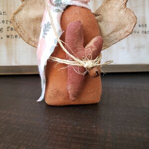 Primitive Angel Annie With Heart Small Size Raggedy Ann Angel With ...