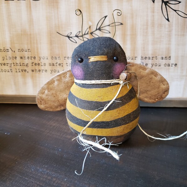 Primitive Bee - Etsy