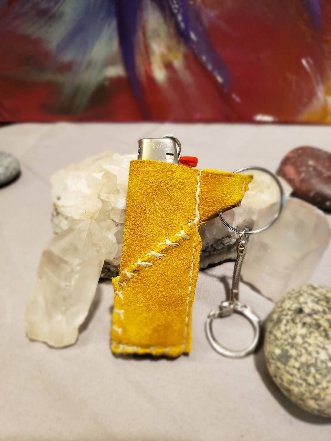 Lighter Leash Custom Work Handmade Leather Work - Etsy