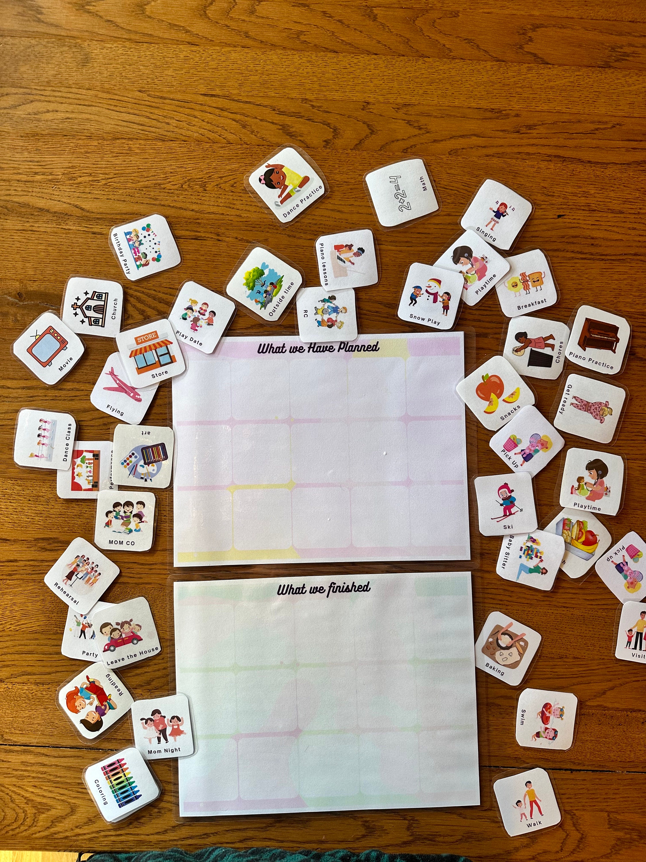 Preschool Homeschool Planner TEMPLATE and PDF for Print - Etsy