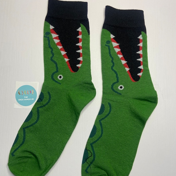 Crocodile Socks - Etsy