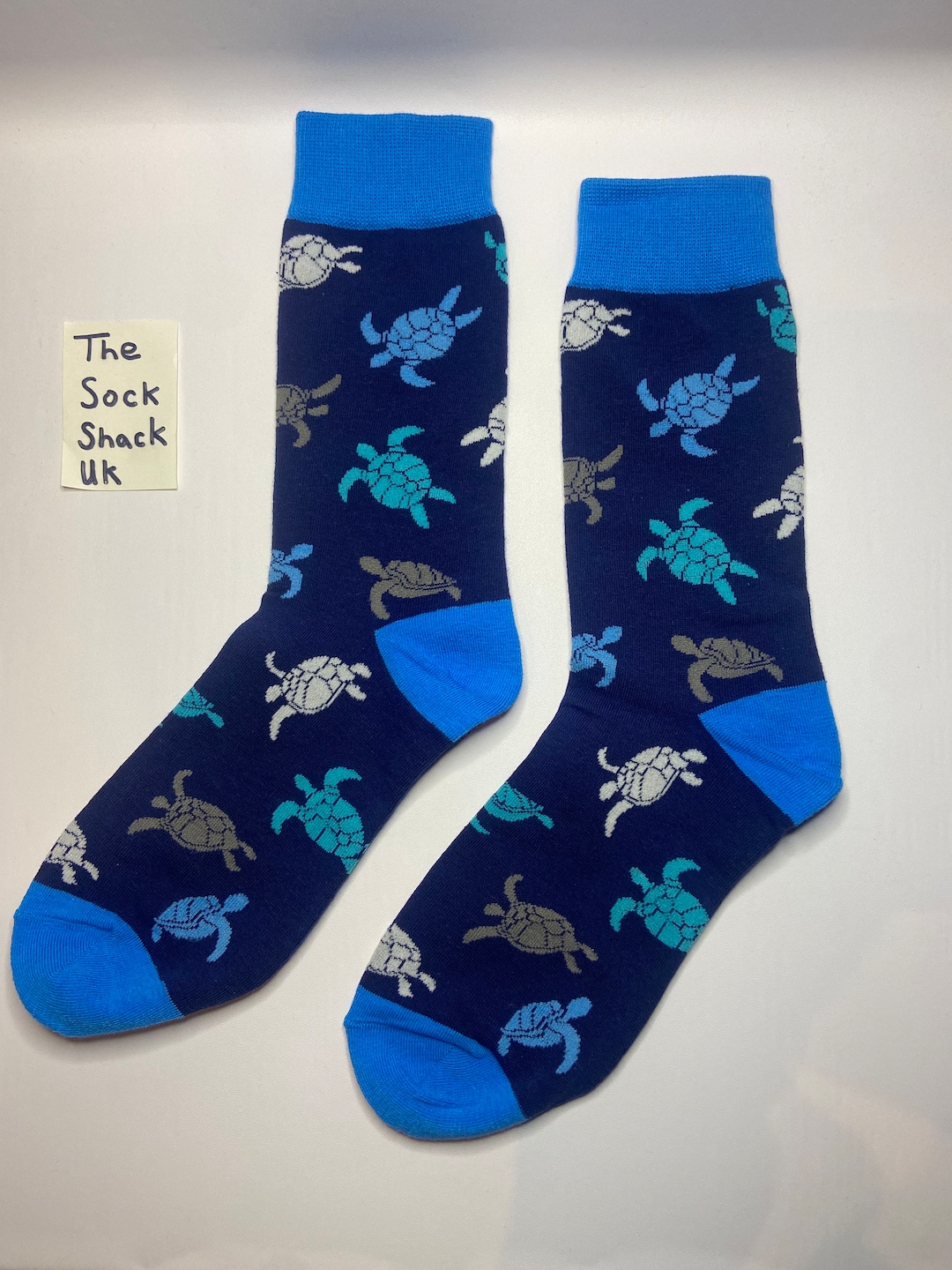 Turtle Print Socks Novelty Socks Animal Socks Tortoise - Etsy UK