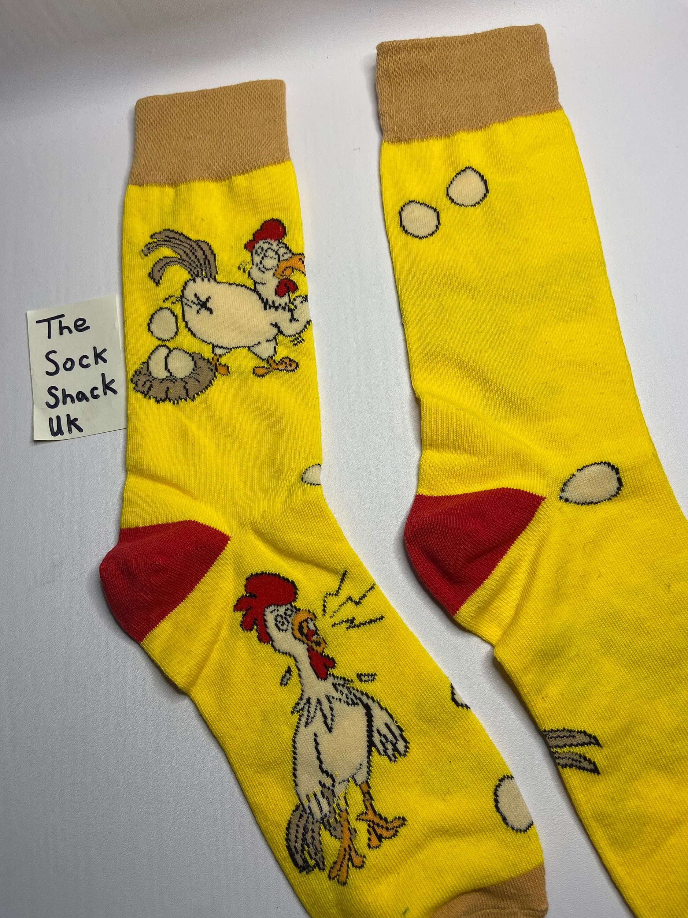 Rooster Print Socks, Chicken, Animal Socks, Stocking Filler, Chicken ...