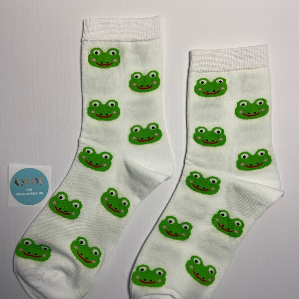 Frog Socks - Etsy