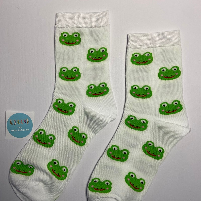 Frog Socks - Etsy