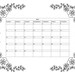 Flower Coloring Book Calendar Printable Download - Etsy