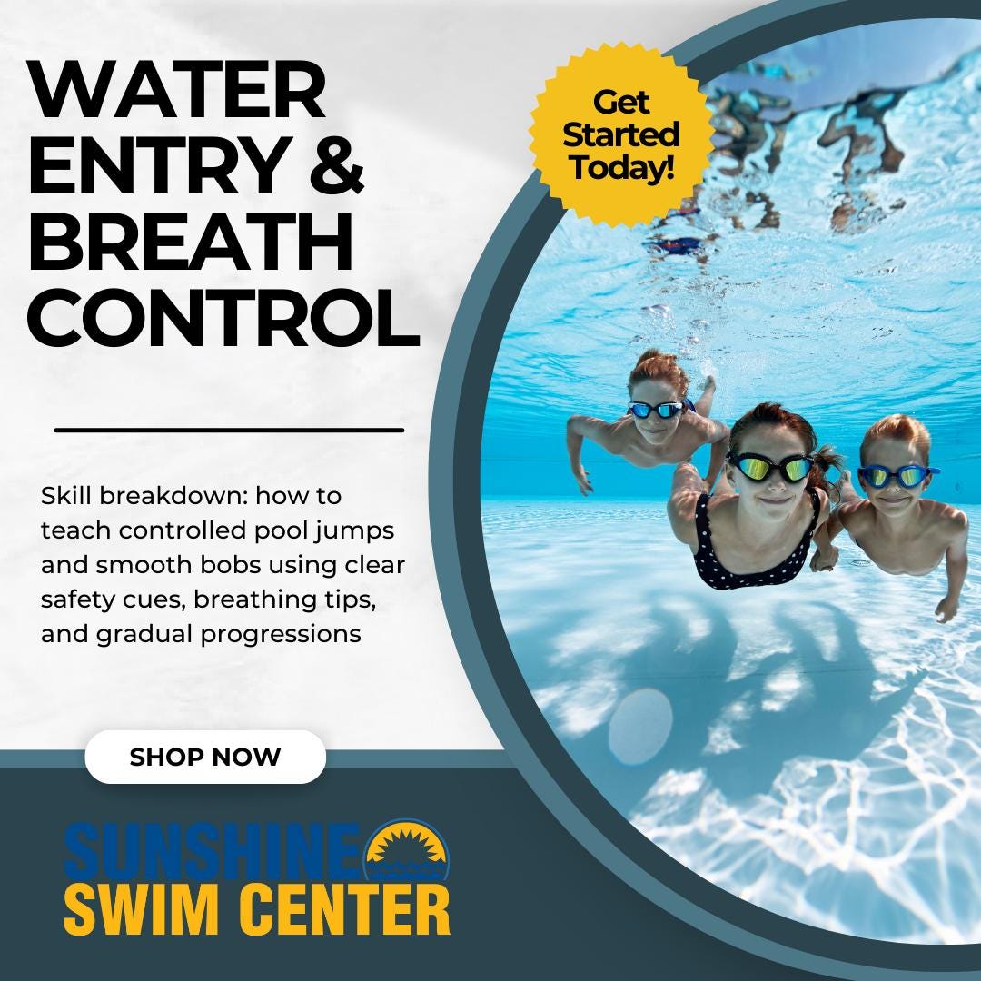 Learn to Swim- Skill Breakdown "jumps and Bobs" - Etsy