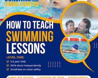 Learn to Swim- Lesson Plans Level 1-3 (toddler, Preschool & School Aged ...