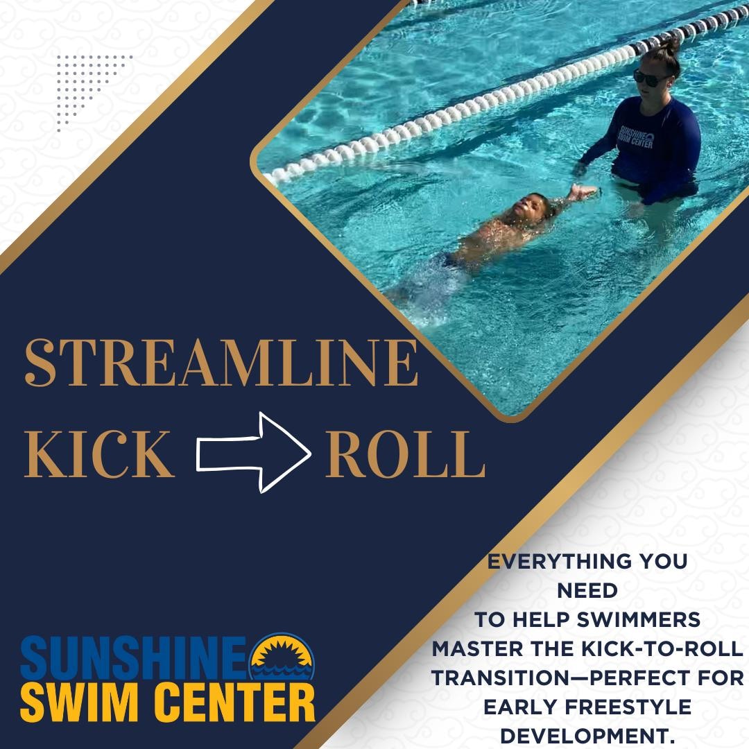 Learn to Swim With Sunshine – Streamline Kick With A Body Roll Skill ...