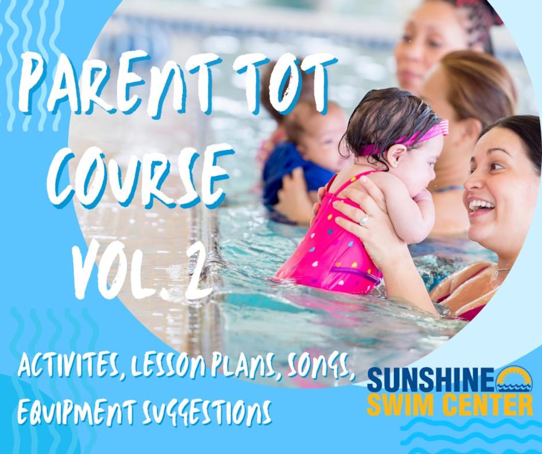 Parent & Tot- Preschool Age Swim Lesson Plans Volume 2 - Etsy