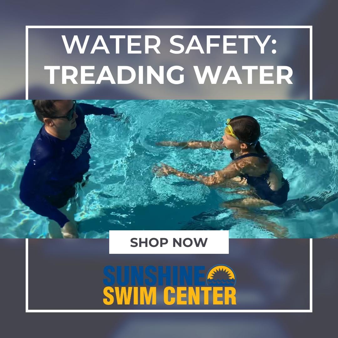 Learn to Swim With Sunshine – Treading Water Skill Breakdown - Etsy