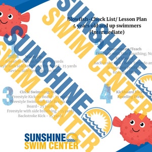 Teach Swim Lessons- Side Breathing Level 2 - Etsy