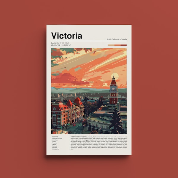 Victoria Bc - Etsy Canada