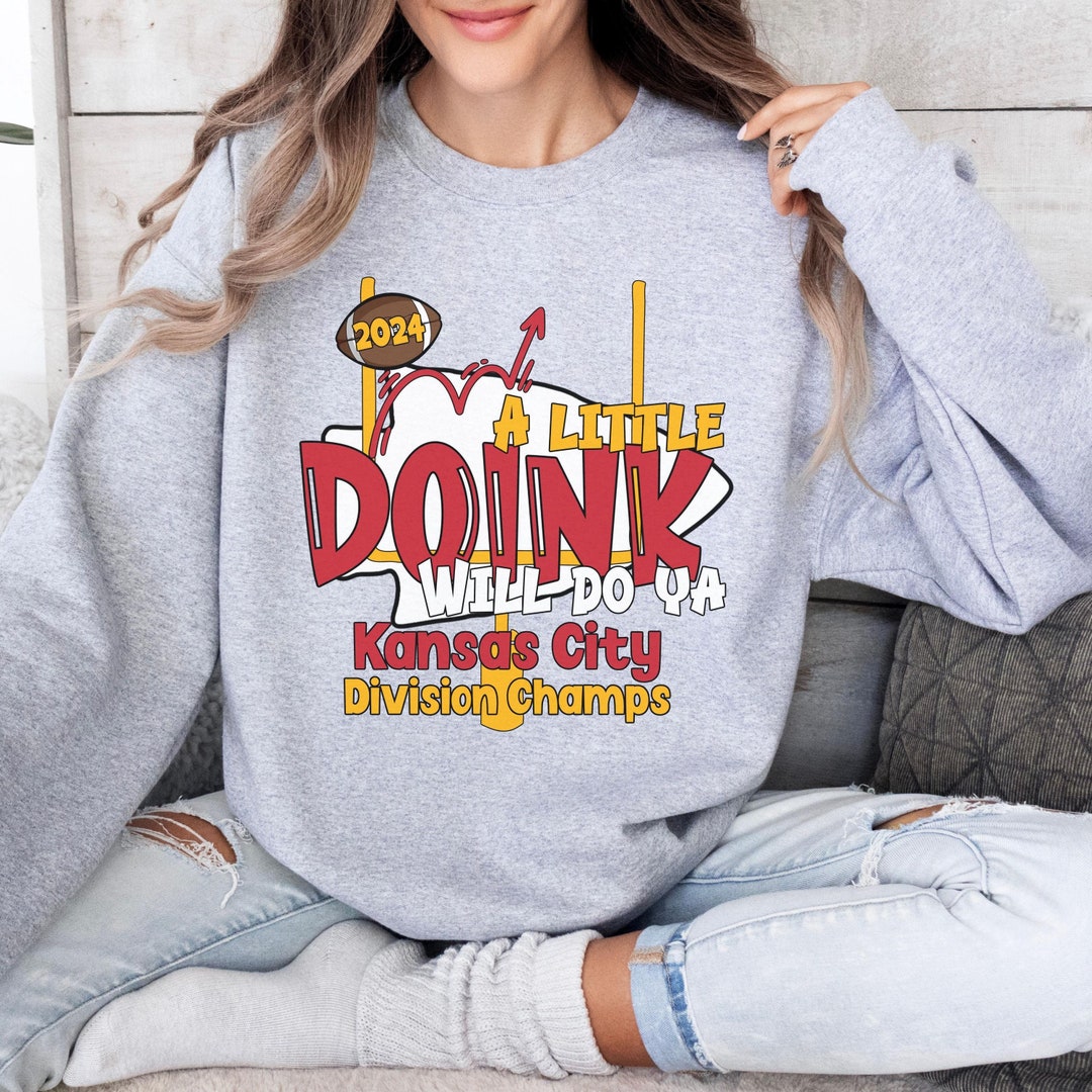 Kansas City Chiefs Football Division Champs Sweatshirt, Doink for the ...