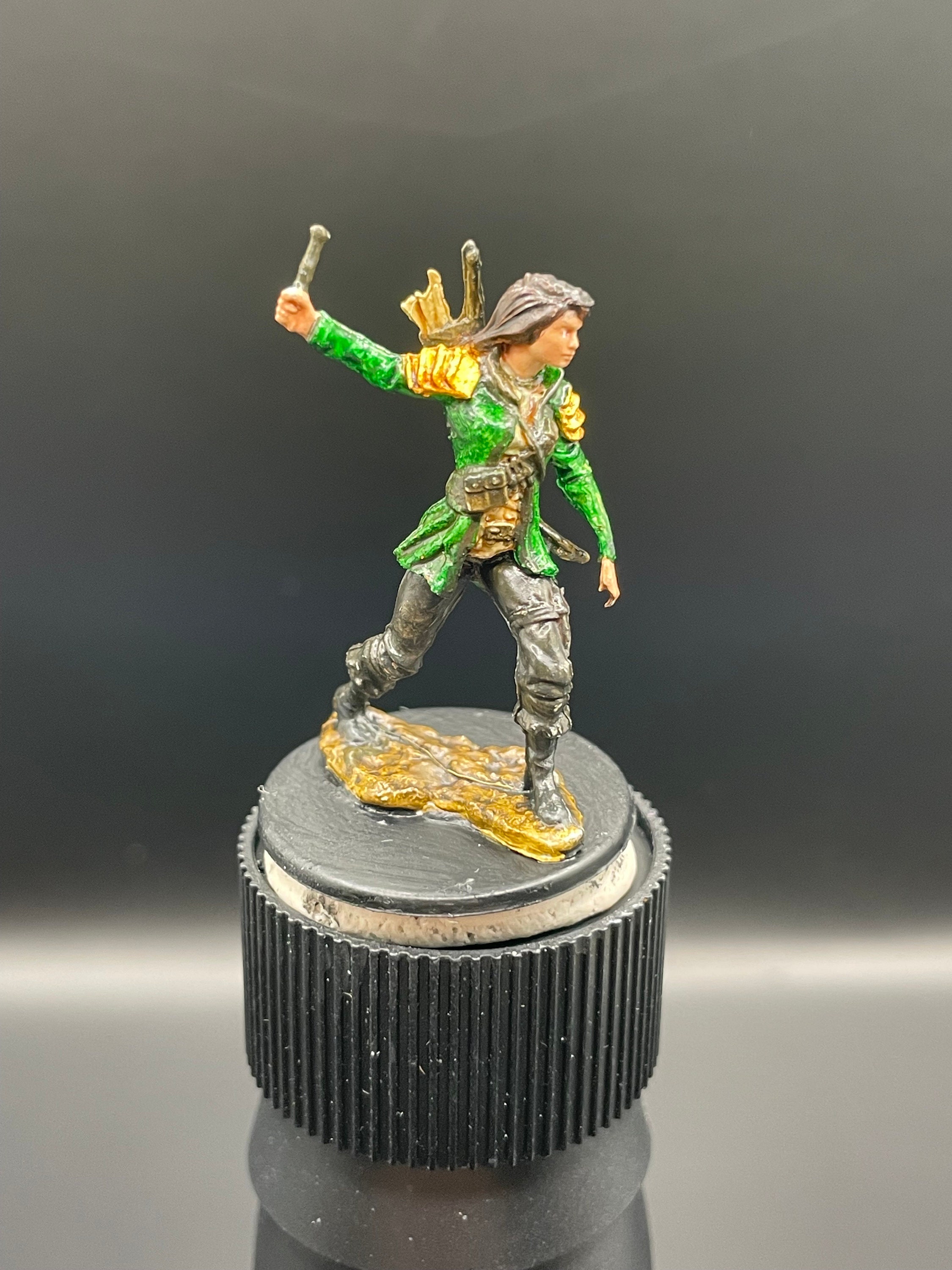 Female Human Ranger Hand Painted Miniature - Etsy