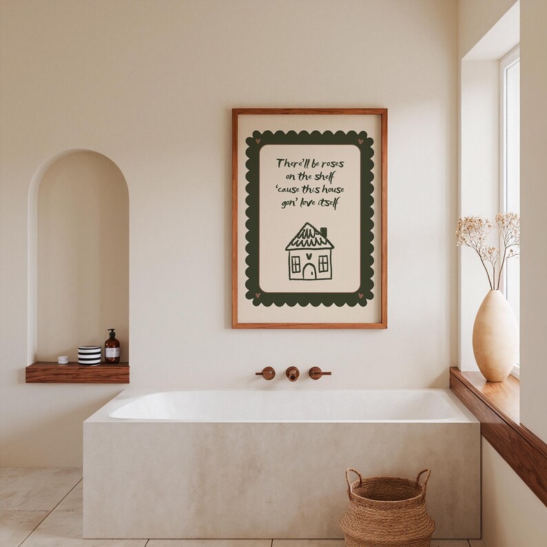 Olivia Dean Lyrics Print Baby Steps Song Quote Poster Cute House ...