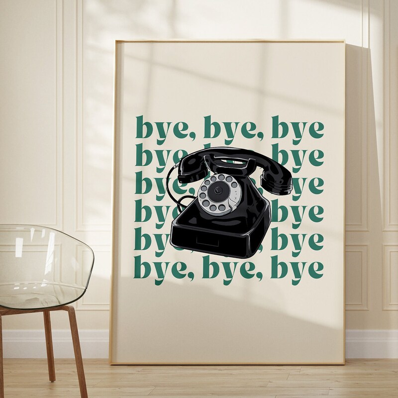 Goodbye Calls - Etsy UK