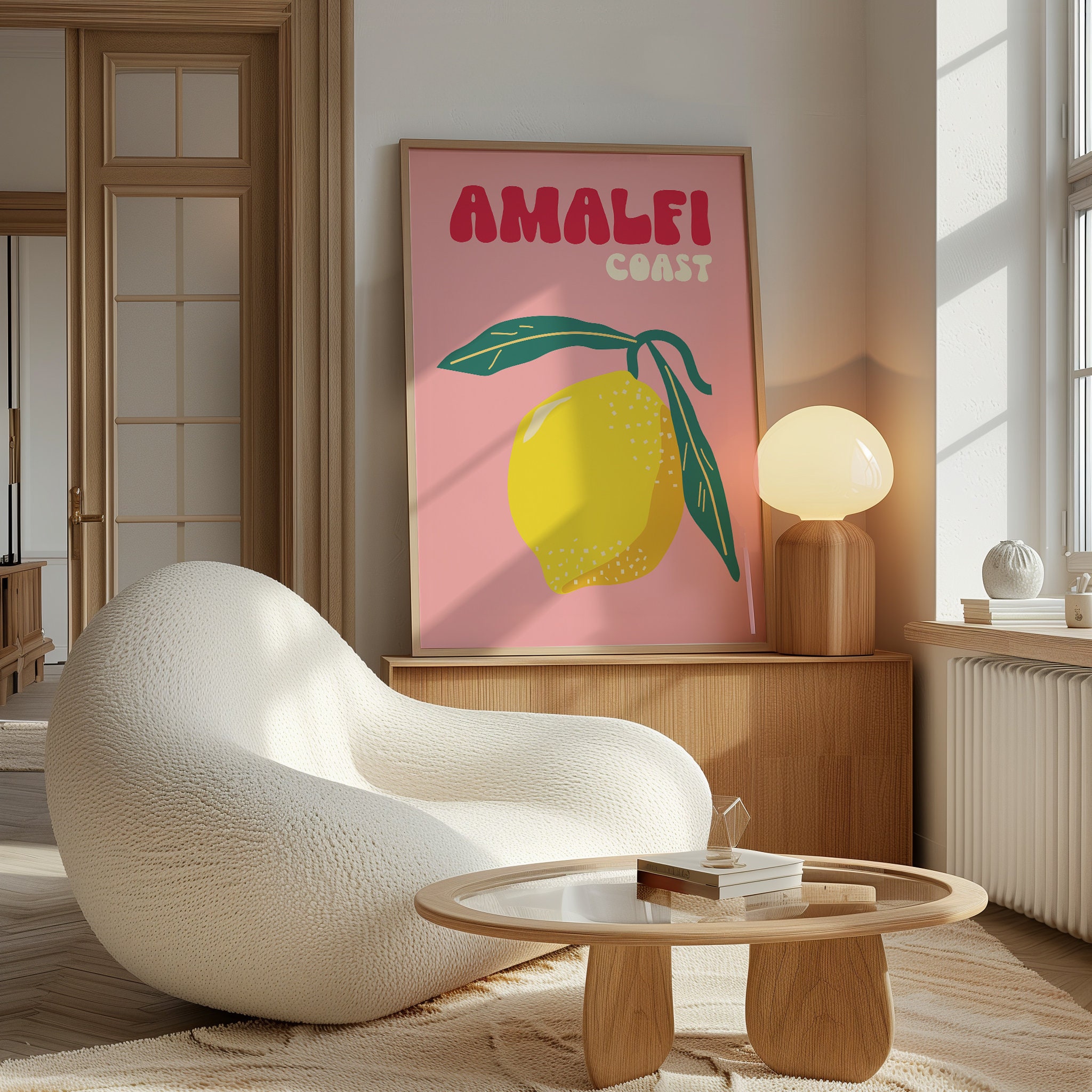 Amalfi Coast Poster Italian Trendy Prints Preppy Travel Poster ...