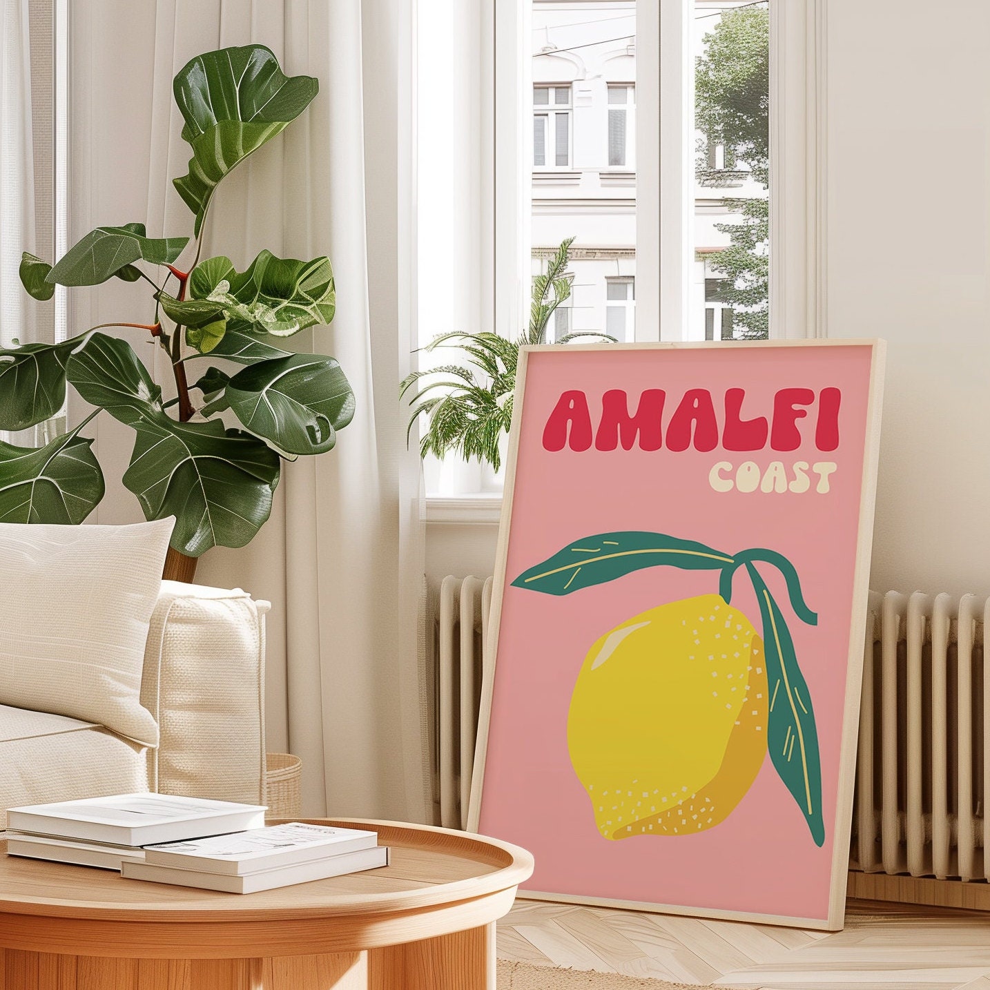 Amalfi Coast Poster Italian Trendy Prints Preppy Travel Poster ...