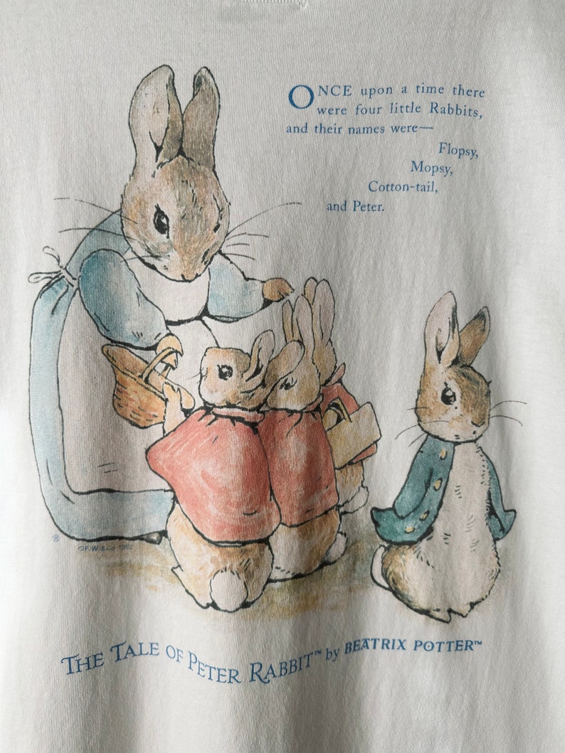 Vintage 1992 Beatrix Potterthe Tail of Peter Rabbit - Etsy