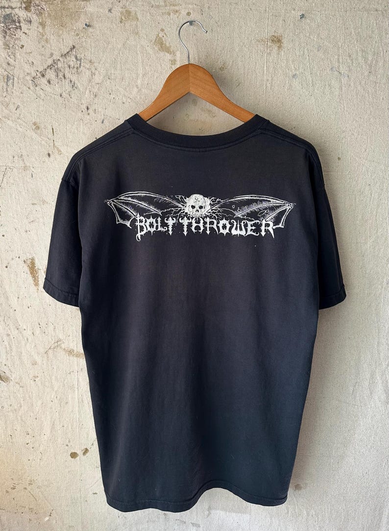 Vintage 2000s Bolt Thrower Band Shirt - Etsy