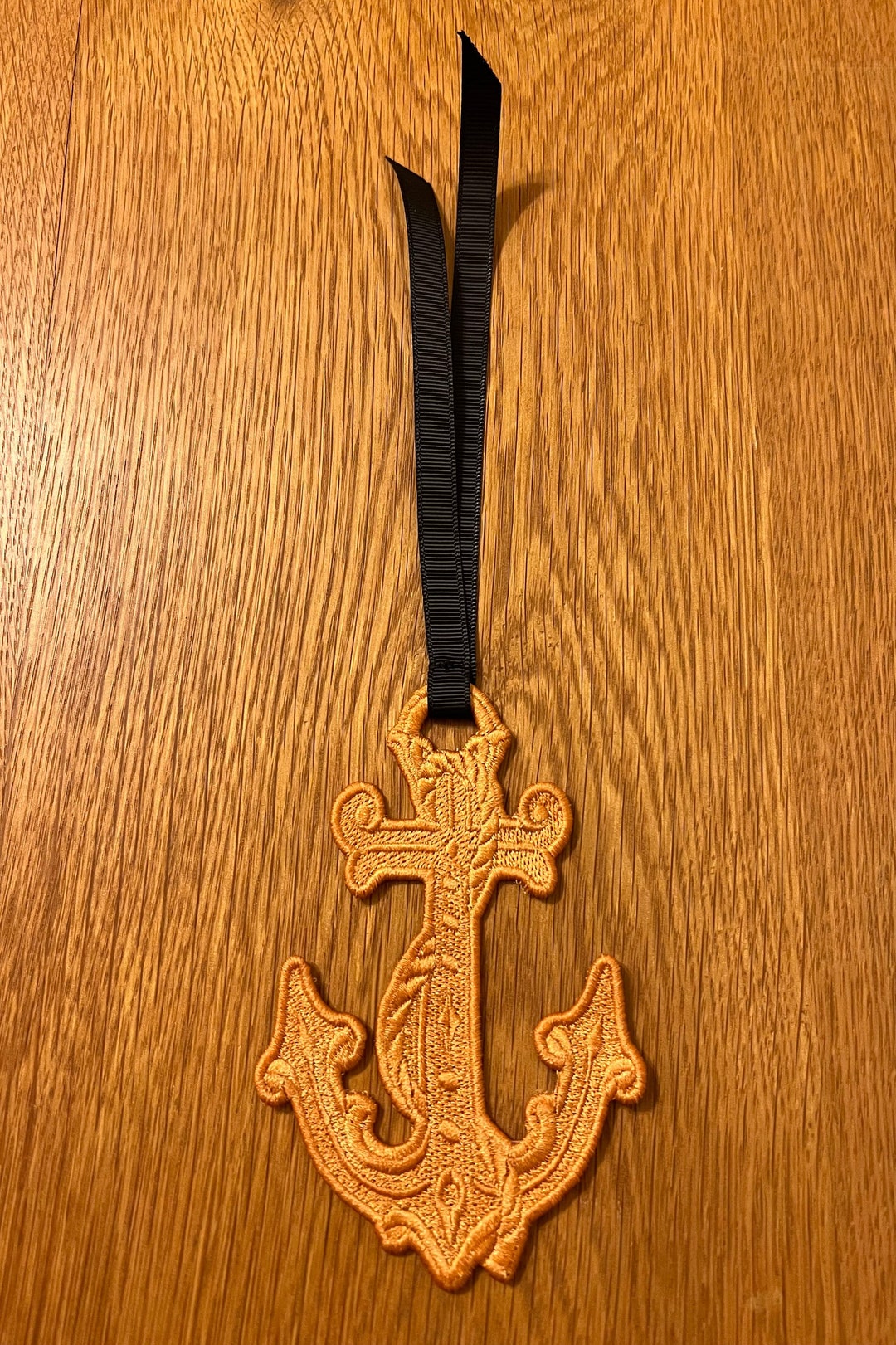 Embroidery: Bookmark-anchor - Etsy
