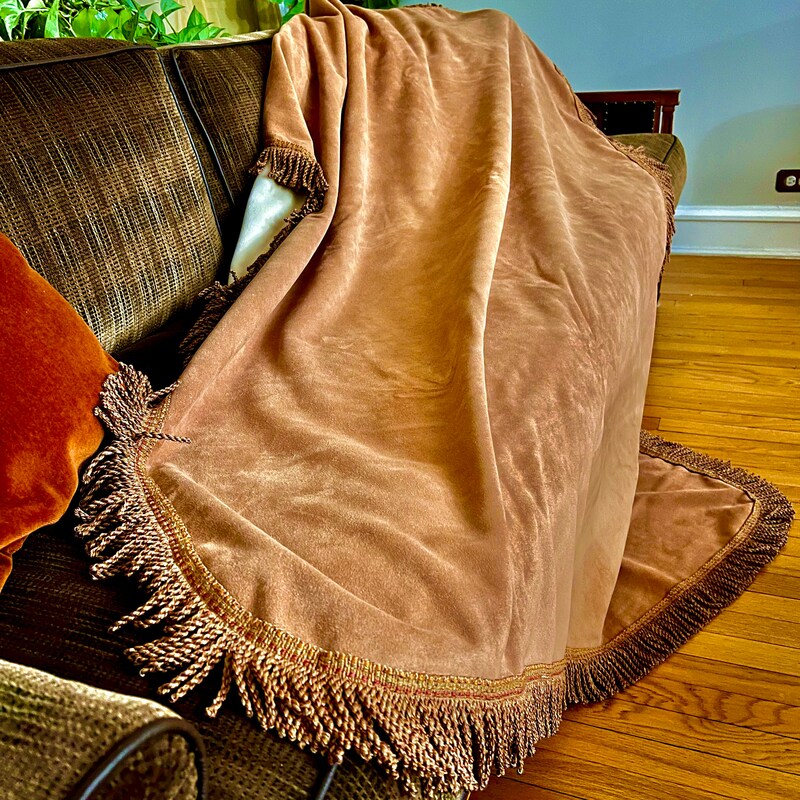 Suede Throw - Etsy