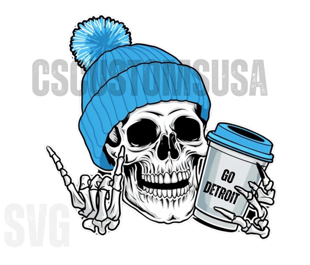 Detroit Football Fan Svg, Cricut File for Detroit Football Fan - Etsy