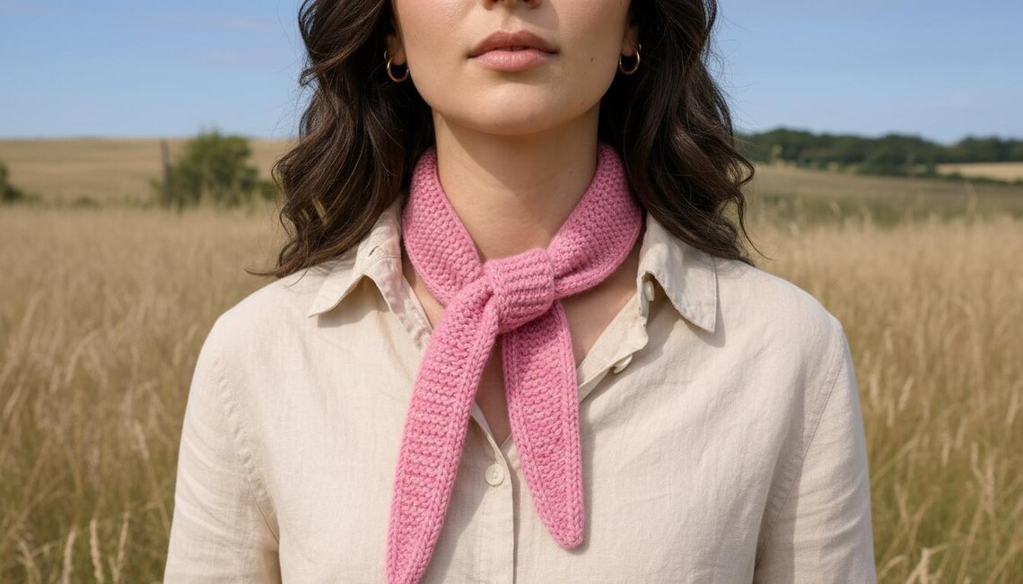 Sophie Scarf Knitting Pattern, Beginner Friendly Garter Stitch With I ...