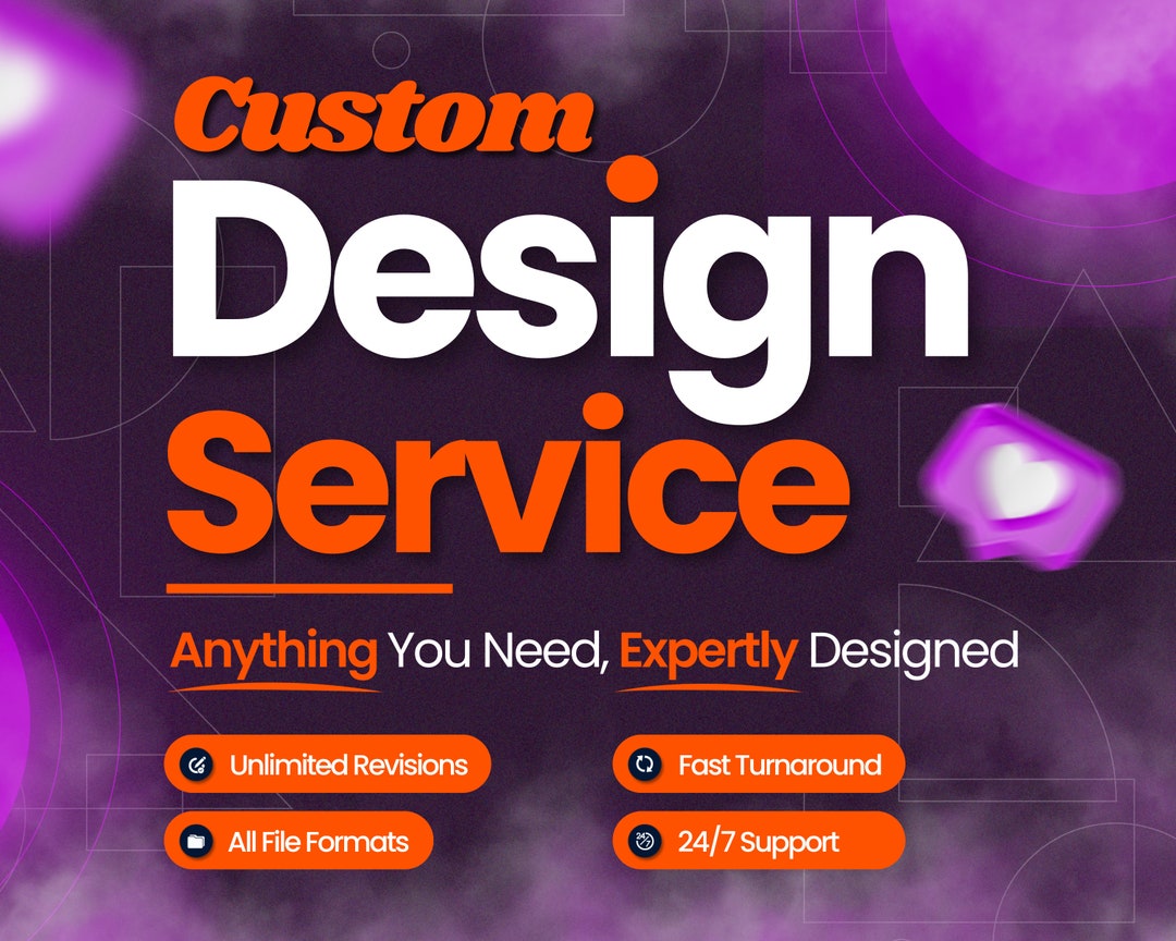 Custom Graphic Design Service: Business Branding & Marketing - Etsy