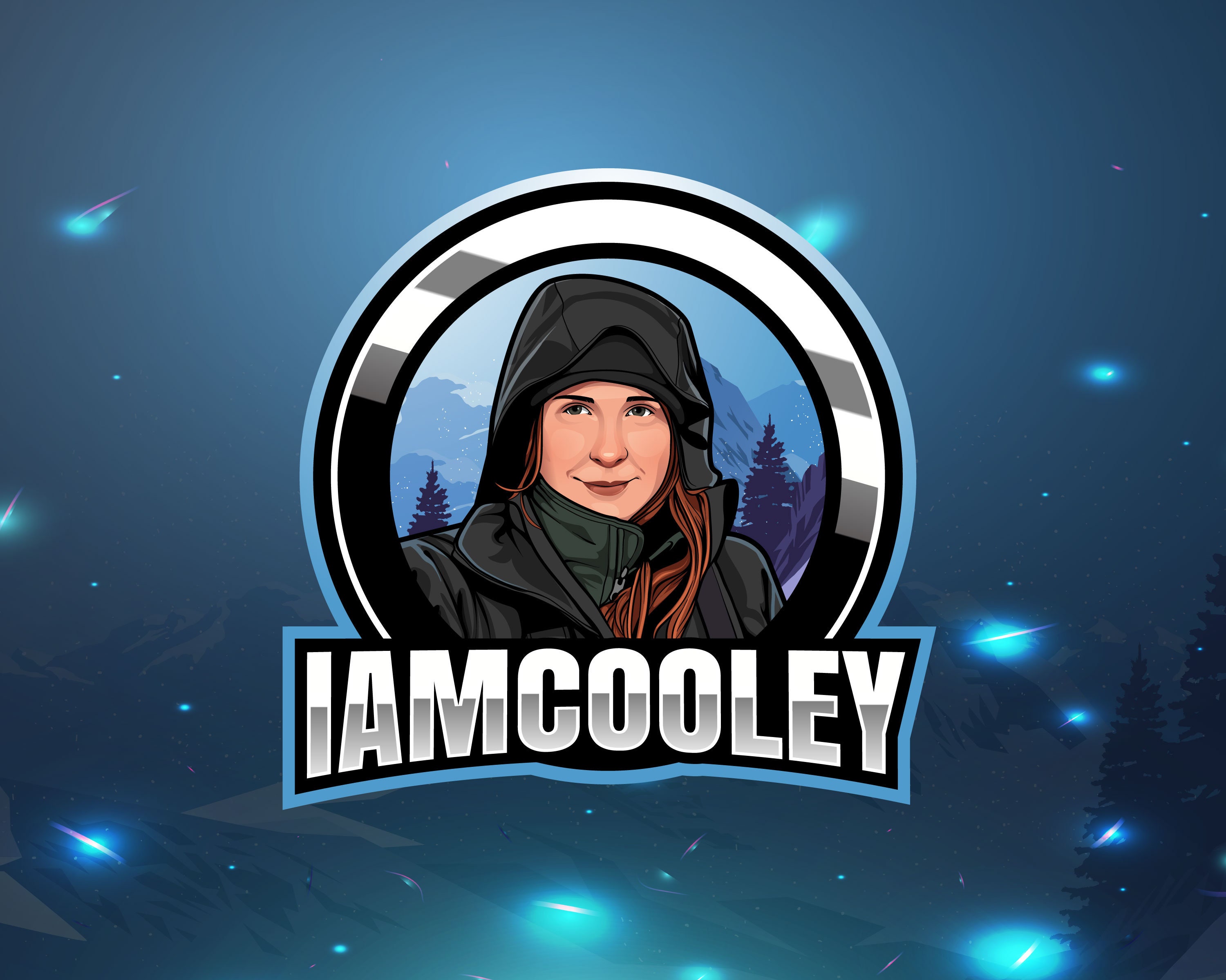 Custom Gaming Logo, Cartoon Mascot Character Logo Maker, Twitch ...