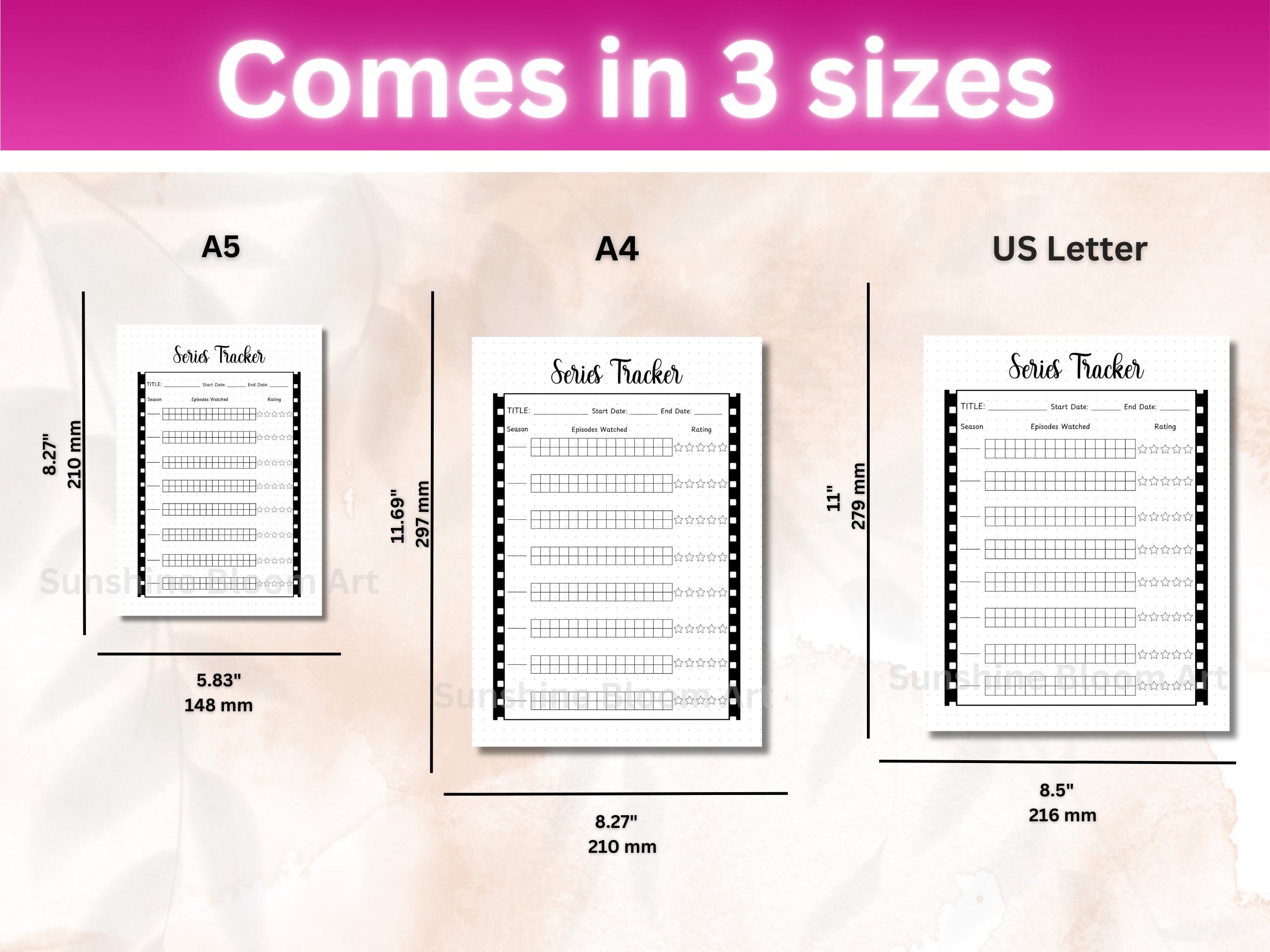 Series Tracker - TV Show Tracker - Episode Tracker - TV Series Journal ...