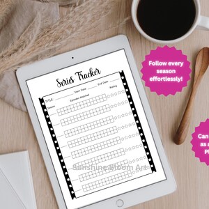 Series Tracker - TV Show Tracker - Episode Tracker - TV Series Journal ...