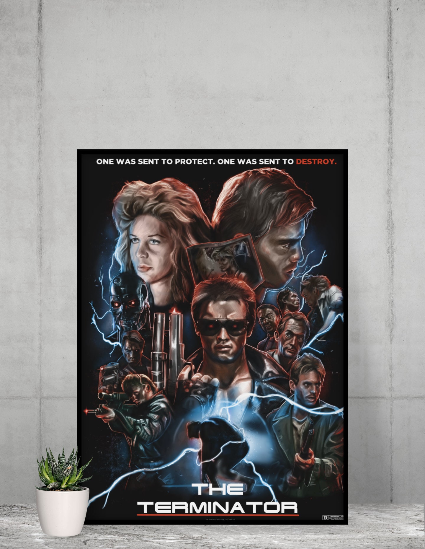 The Terminator Digital Poster Printable High Resolution - Etsy