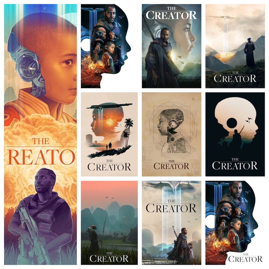 The Creator 2023 Movies Digital Poster Printable High - Etsy