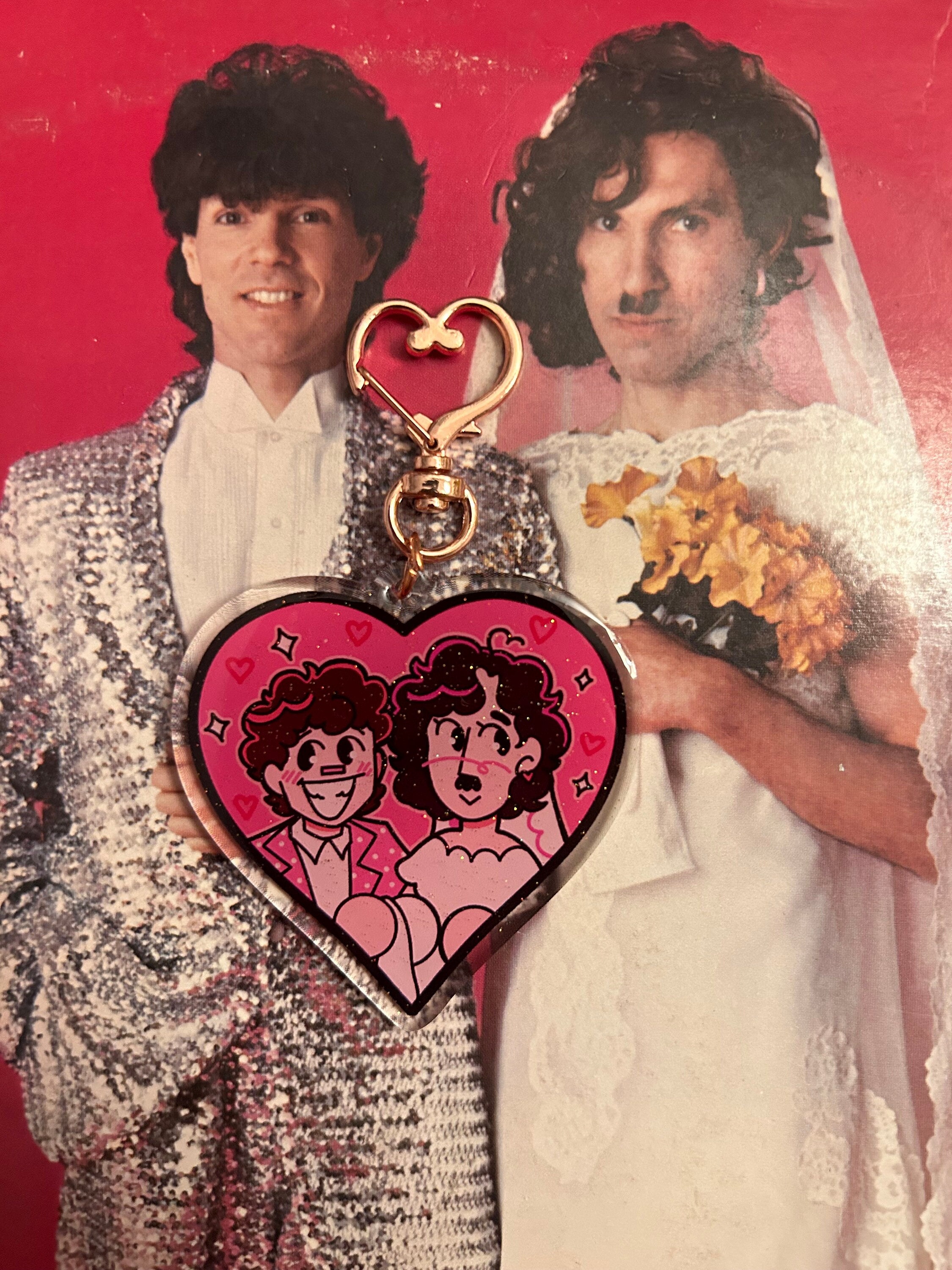 Sparks Angst in My Pants 80s New Wave Keychain Charm - Etsy