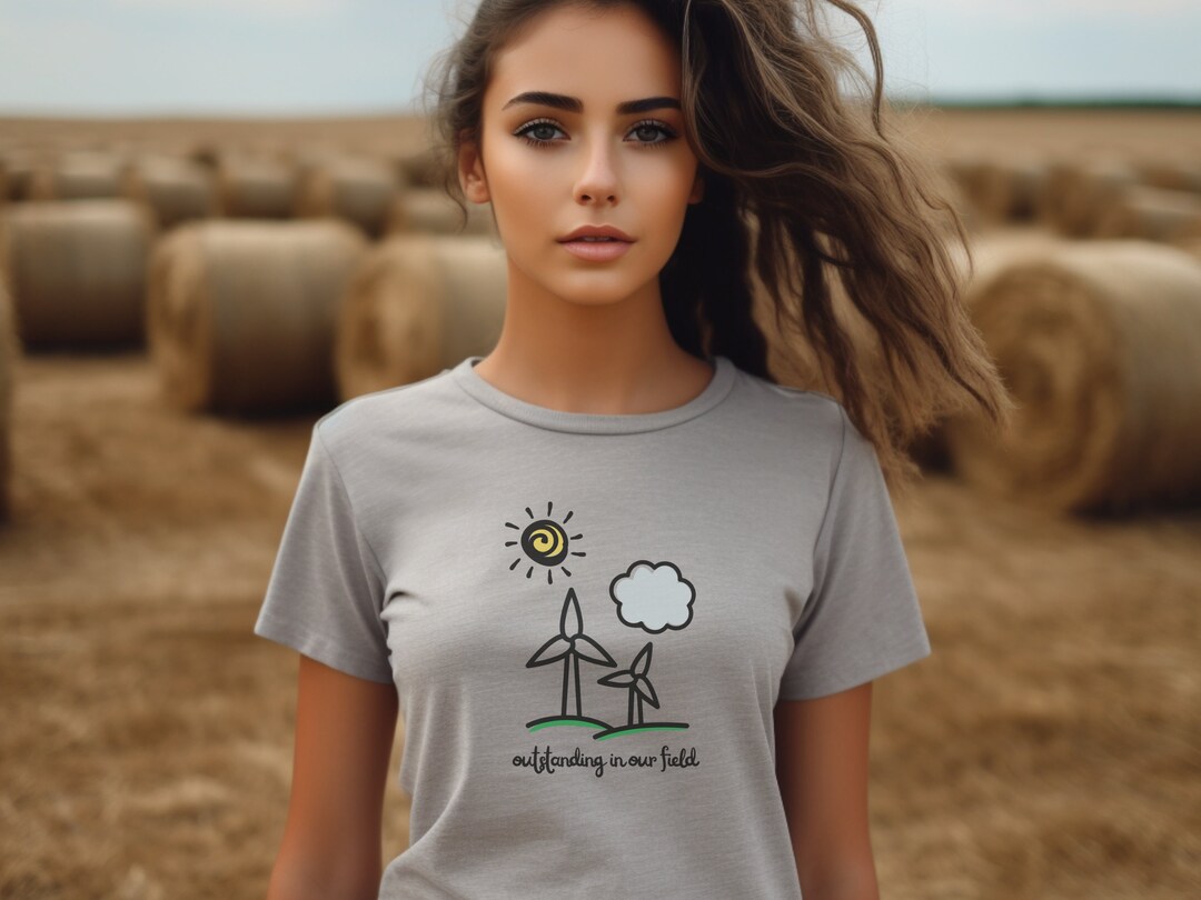 Outstanding in Our Field Wind Unisex Recycled Organic T-shirt - Etsy