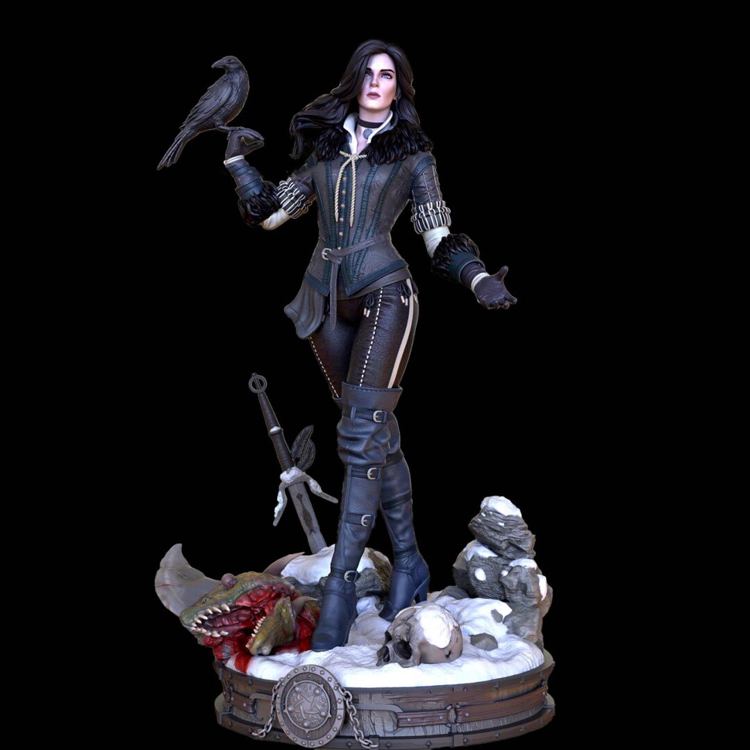 Yennefer High Quality STL File Ready to Print Printer Model Gift Movie ...