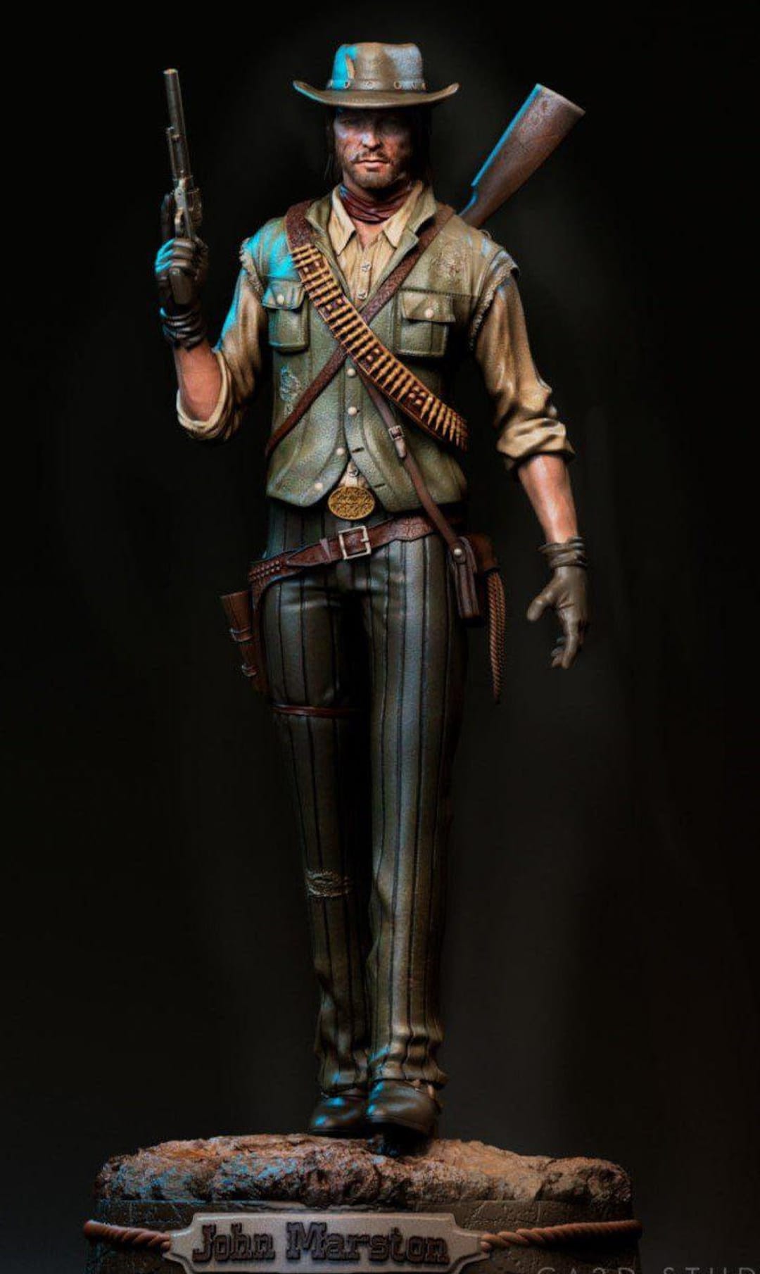 John Marston High Quality STL File Ready to Print Printer Model Gift ...