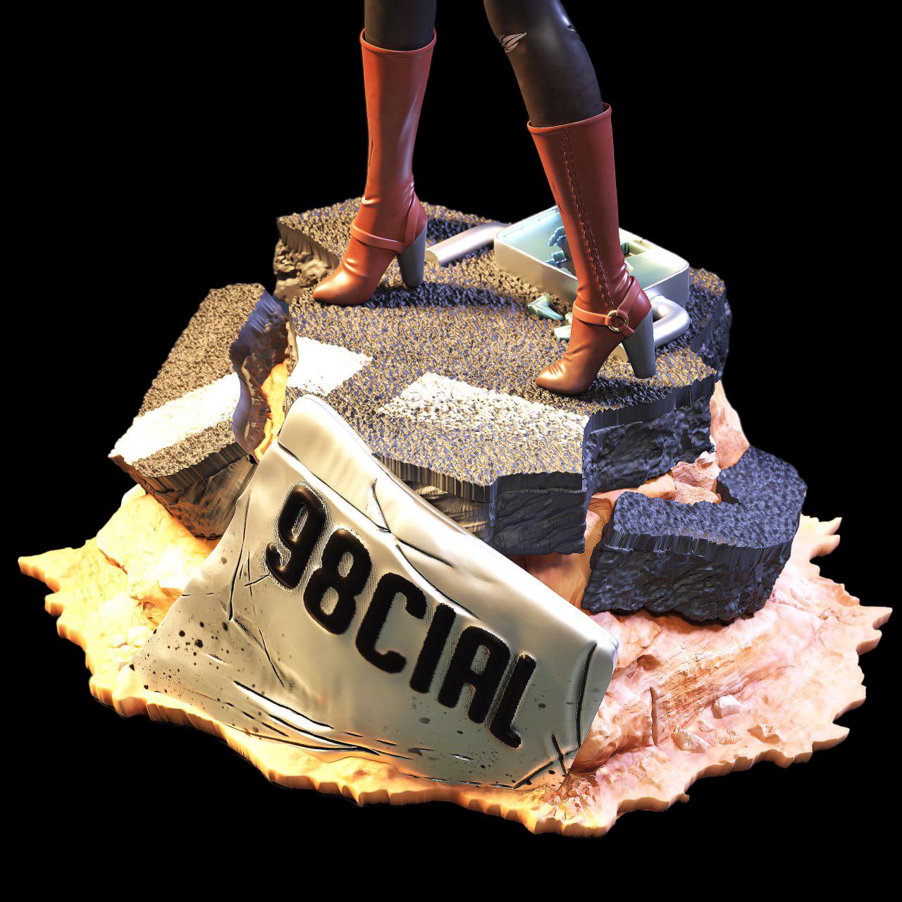 Android 18 High Quality STL File Ready to Print Printer Model Gift ...